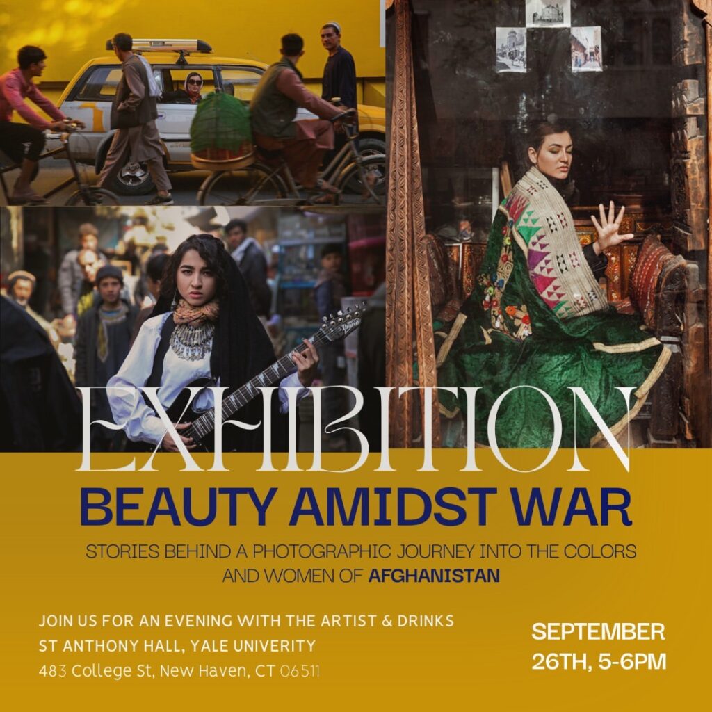 Fatimah Hossaini Exhibits at Yale University, "Beauty Amidst War" - The ...